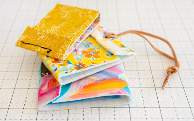 No Sew Liberty Needle Matchbook Tutorial